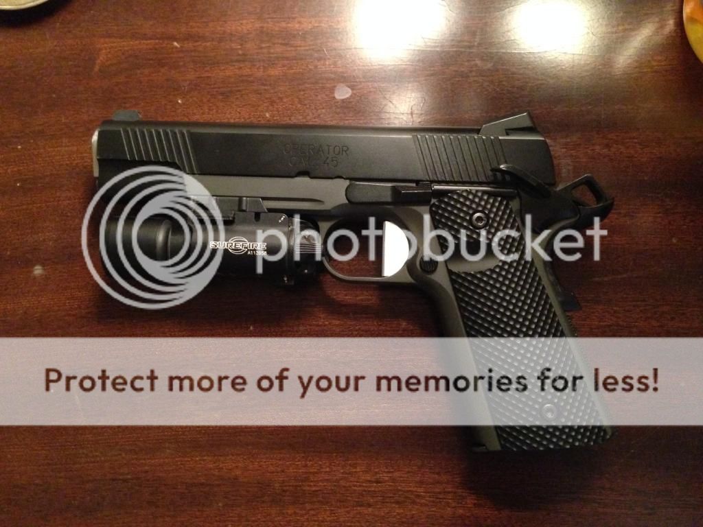 WTS: - Springfield 1911 MC Operator, 10-8 Flat Trigger, Gunner Grips ...