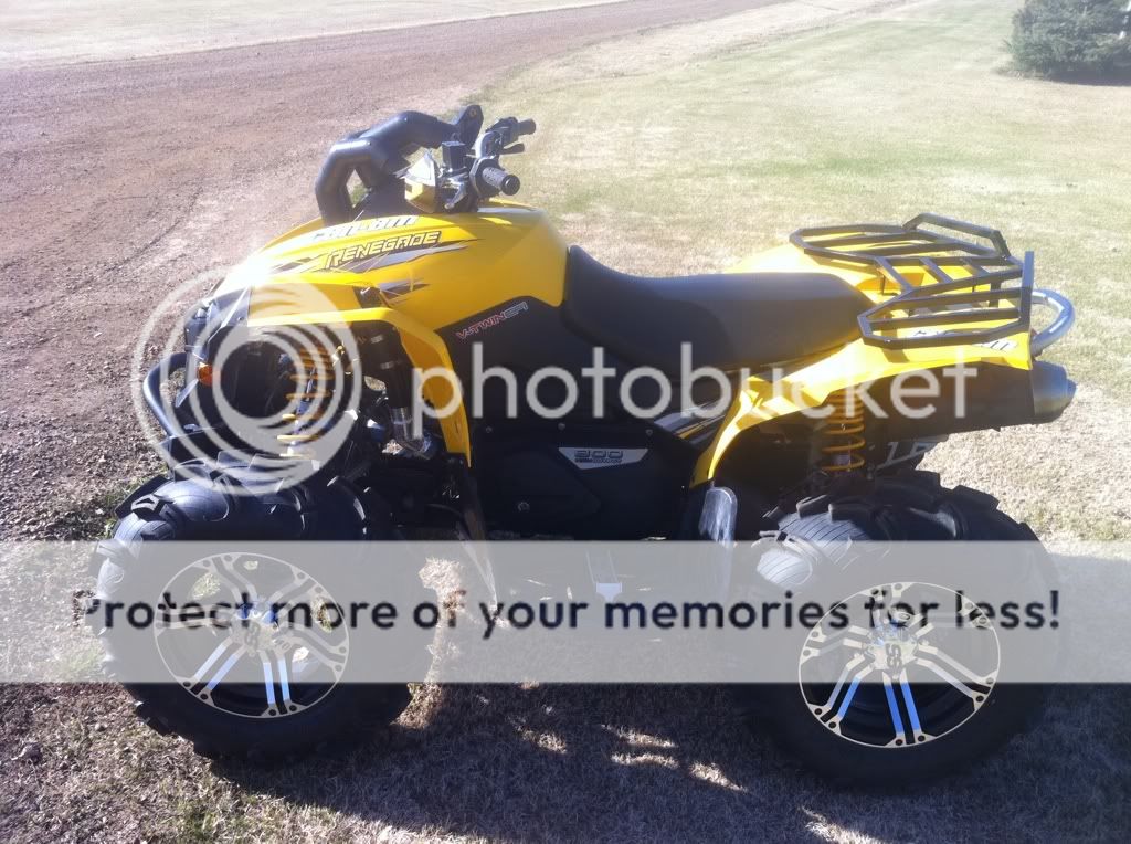 Would anyone want a custom renegade rear rack? | Can-Am ATV & UTV Forums