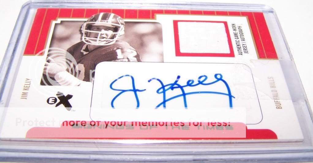 Jim Kelly Autographed Short Prints!!! - Blowout Cards Forums